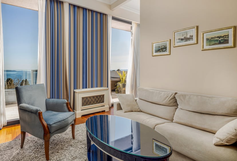 Junior suite with a panoramic view | Hotel Park Split